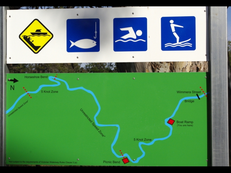 The Park - Wimmera River Walk No 1 - Dimboola - Walking Maps