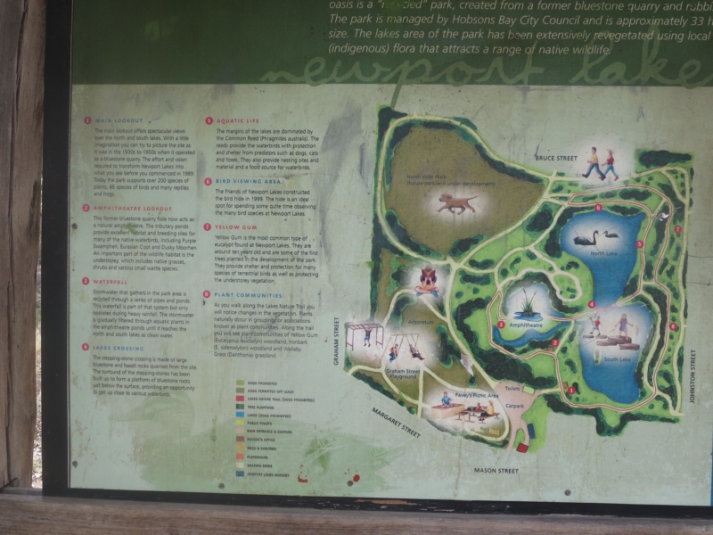 Newport railway station to Newport Lakes Reserve - Walking Maps