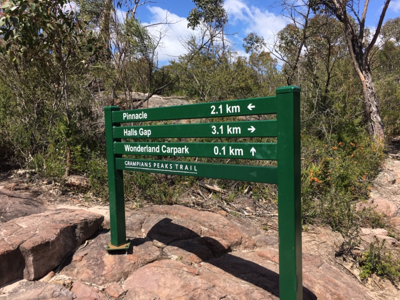 The Grampians Pinnacle walk - Walking Maps
