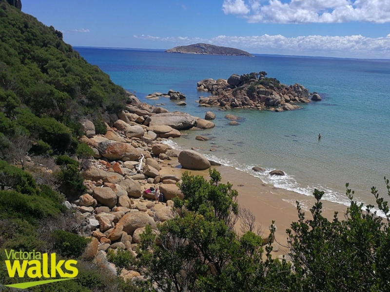 Fairy Cove from Darby River, Wilson's Promontory - Walking Maps