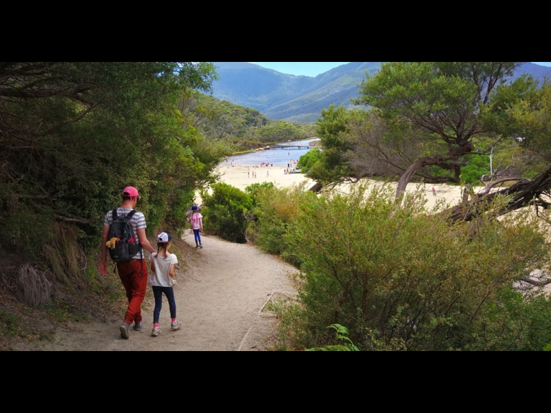 Tidal River to Pillar Point, Wilson's Promontory - Walking Maps